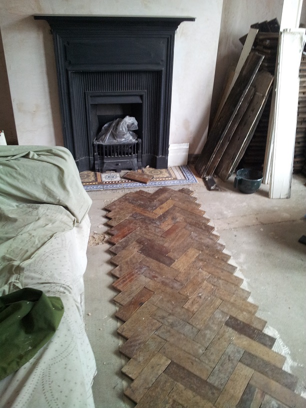 DIY Reclaimed Parquet Flooring Installation | Parquet Parquet